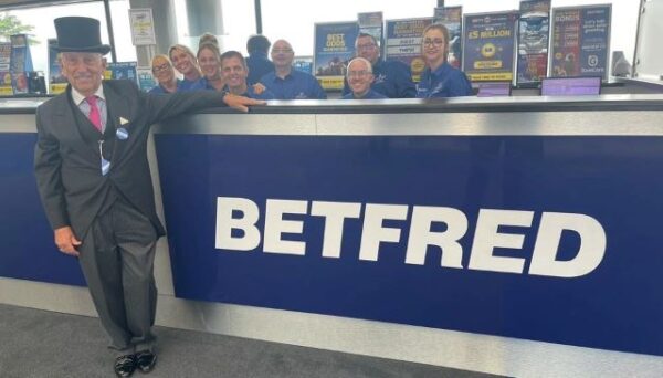 Betfred boss Fred Done and colleagues - Betfred, Official Bookmaker, Royal Ascot